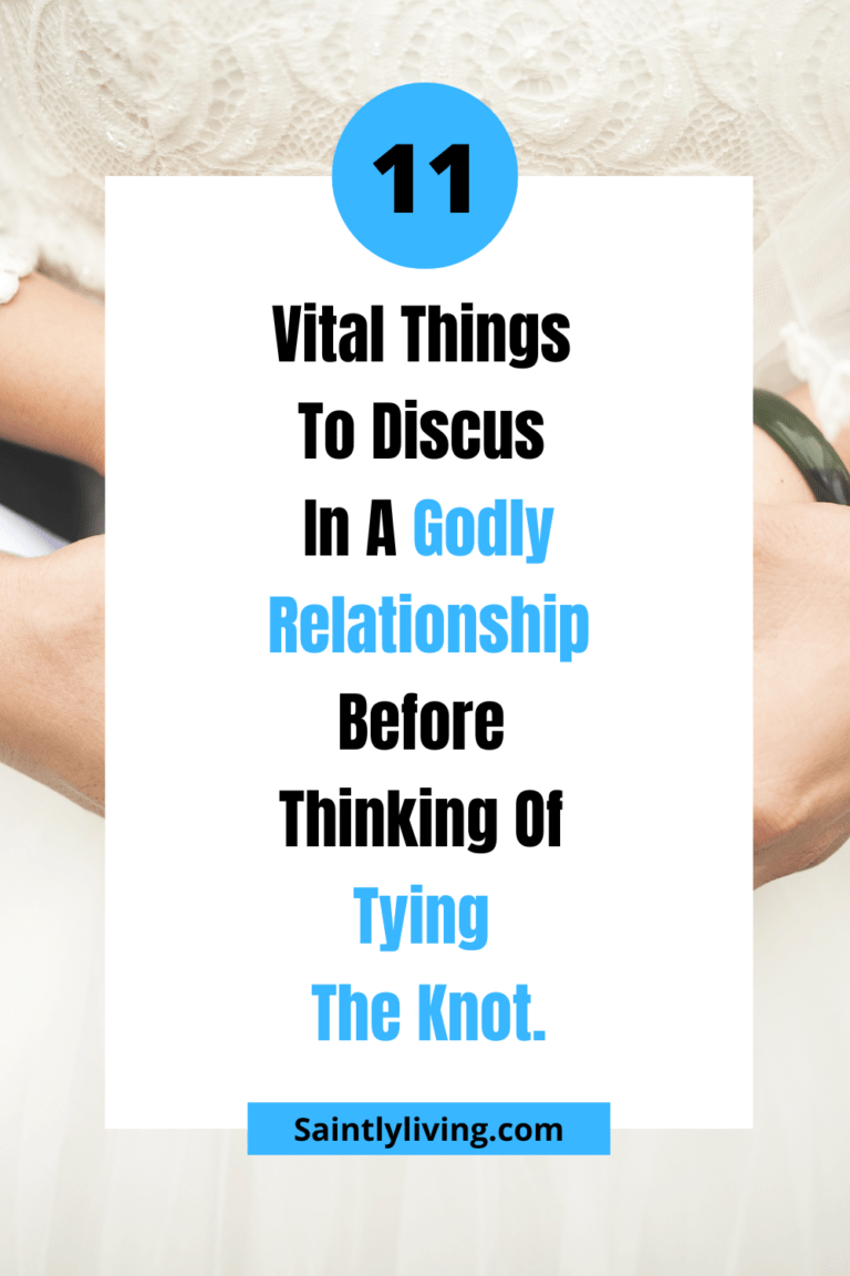 11 Vital Things To Discuss In A Godly Relationship {ASAP} - SaintlyLiving